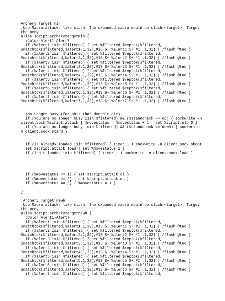 Archery Script | Download Free PDF | Projectiles | Precision Sports