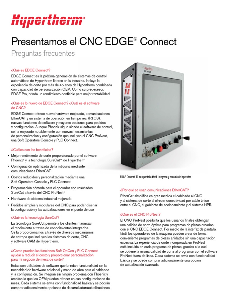 FAQ 896893r1 EDGEConnect | PDF | Control numerico | Software