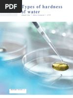 Chemistry Investigatory Project On Hard Water | PDF | Titration | Chemistry