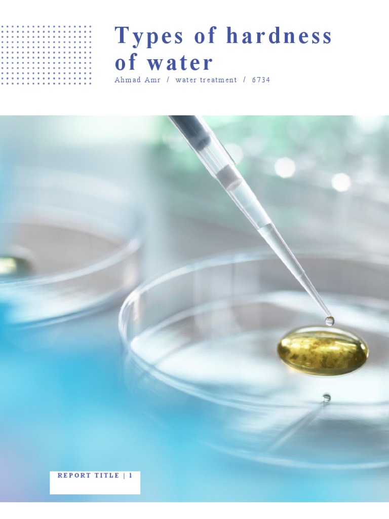 Types and Treatment of Water Hardness | PDF | Chelation | Hydroxide