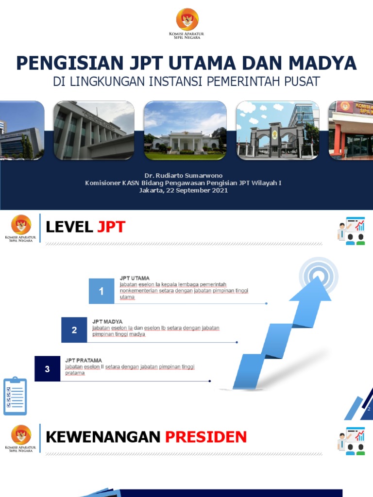 Pengisian JPT Utama Dan Madya | PDF