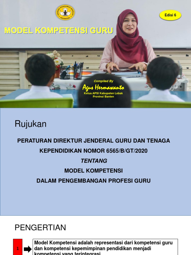 Model Kompetensi Guru | PDF