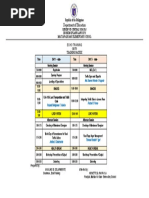 SLAC Training Matrix Template | PDF | Learning