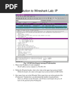 IP Wireshark Lab | PDF | Internet Protocols | Internet Architecture