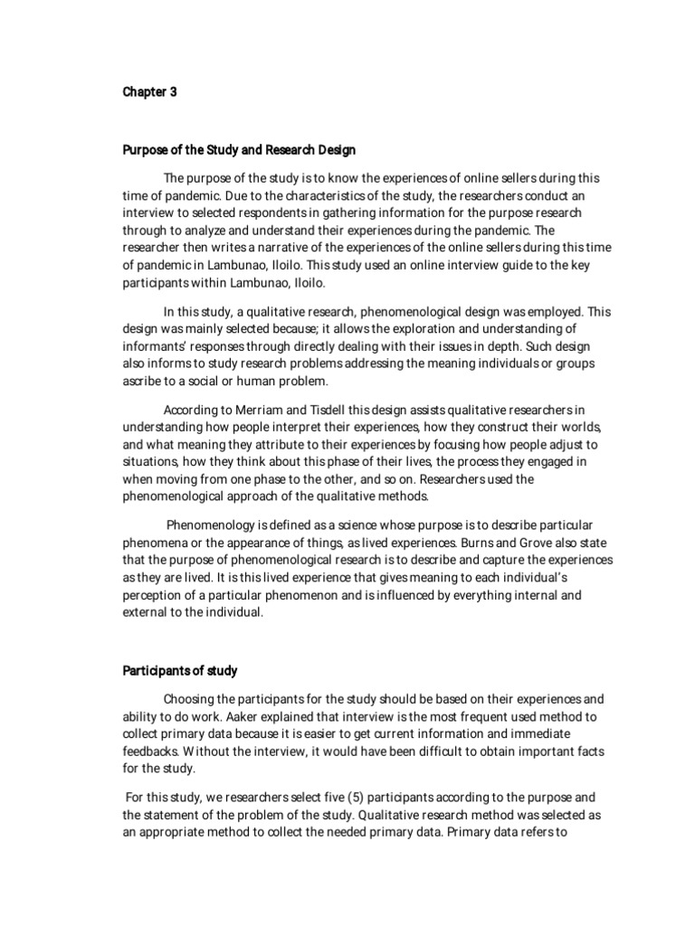 Chapter 3 Research | PDF