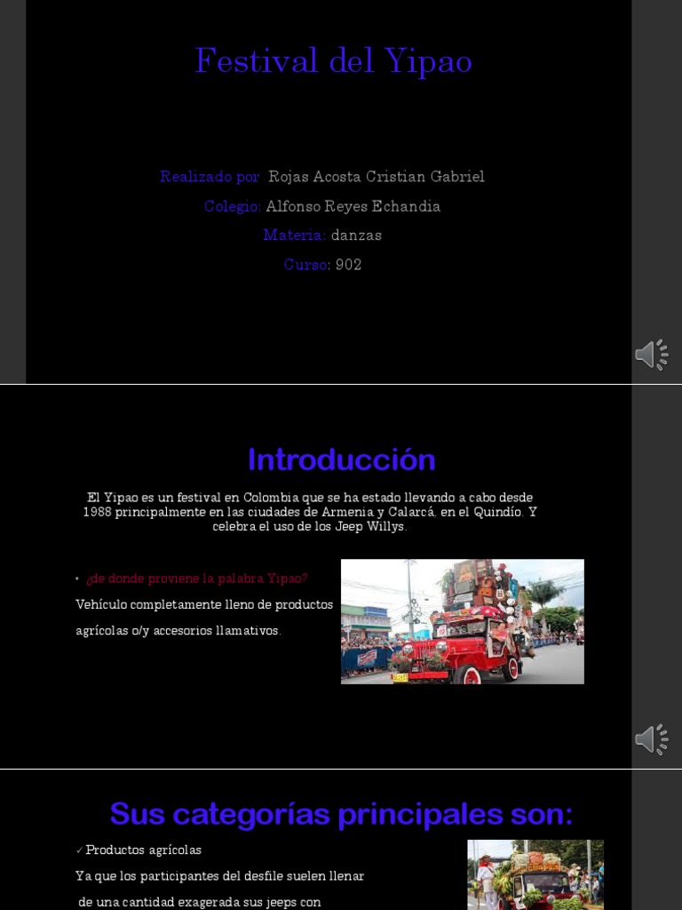 Festival Del Yipao 1 | PDF