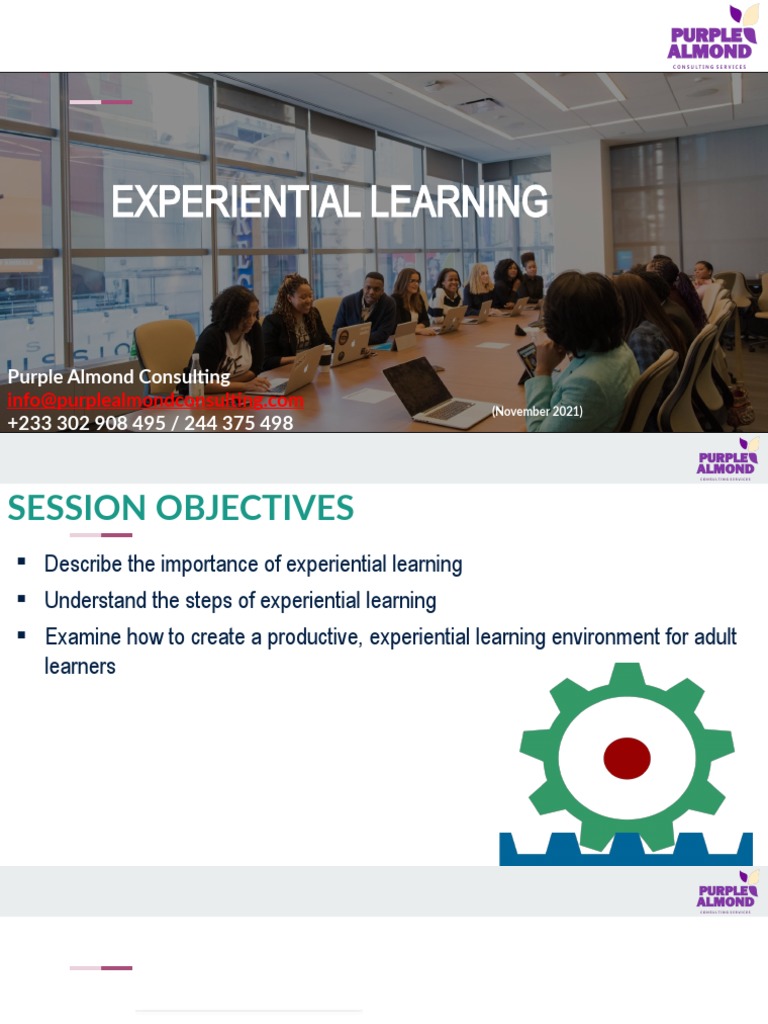 Session 3 Experiential Learning | PDF | Learning | Experience