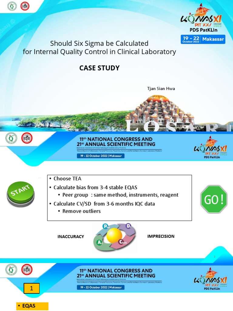 WS IV - 3 Kasus Dari Dr. Tjan Sian - Six Sigma KOnas Case Study FINAL | PDF