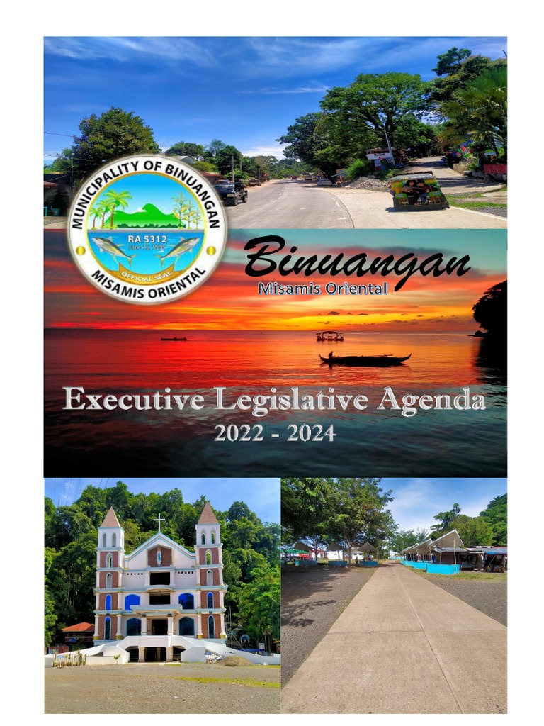 Binuangan: Executive Legislative Agenda | PDF | Governance | Sustainability