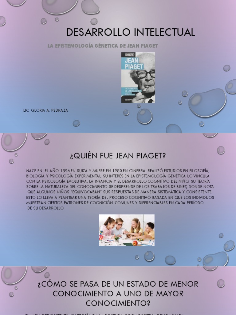 Desarrollo Intelectual | PDF | Pensamiento | Mente