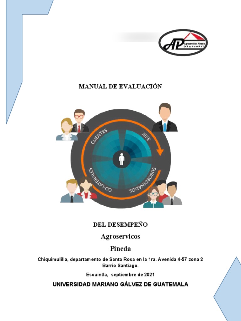 MANUAL DE EVALUACION DEL DESEMPEÑO DORIS. 2do. | PDF | Agricultura | Gestión de recursos humanos