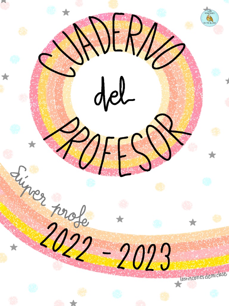 Cuaderno Profesor 2022 2023 | PDF | Contraseña