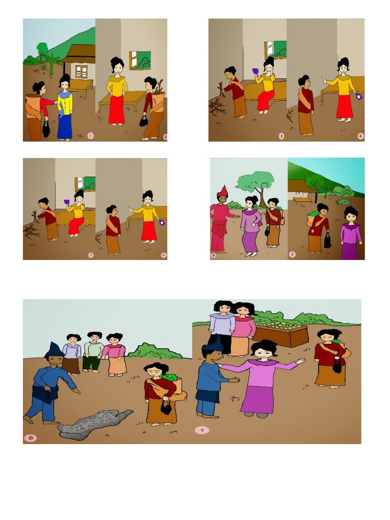 Legend of Crying Stone Folktale | PDF | Widow