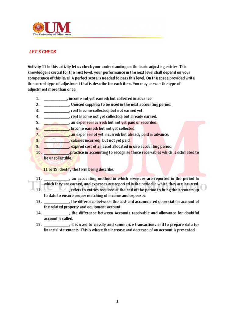 Activity 11 | PDF | Business