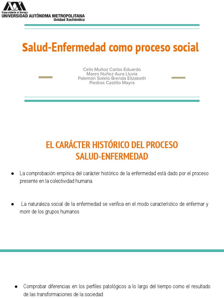 Salud Enfermedad Como Proceso Social | PDF | Ciencias de la Salud | Science