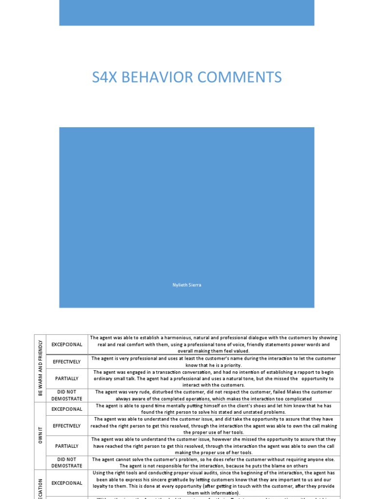 S4X Comments | PDF | Brand | Audit