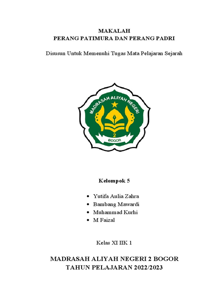 Perang Pattimura | PDF