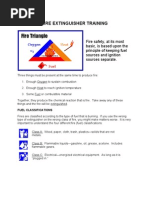 Basic Fire Fighting Training | PDF | Fires | Firefighting