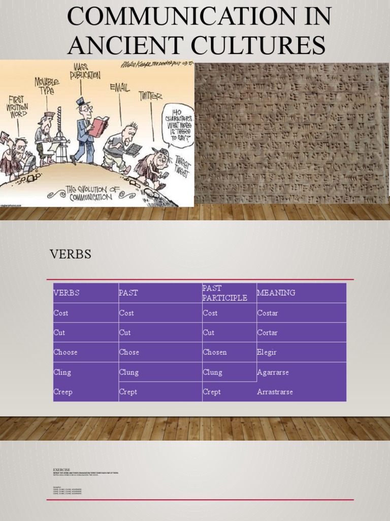 Communication in Ancient Cultures Week 31 Primeros | PDF