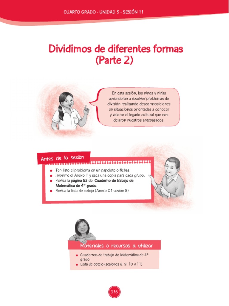 Dividimos de Diferentes Formas (Parte 2) | PDF | División (Matemáticas)