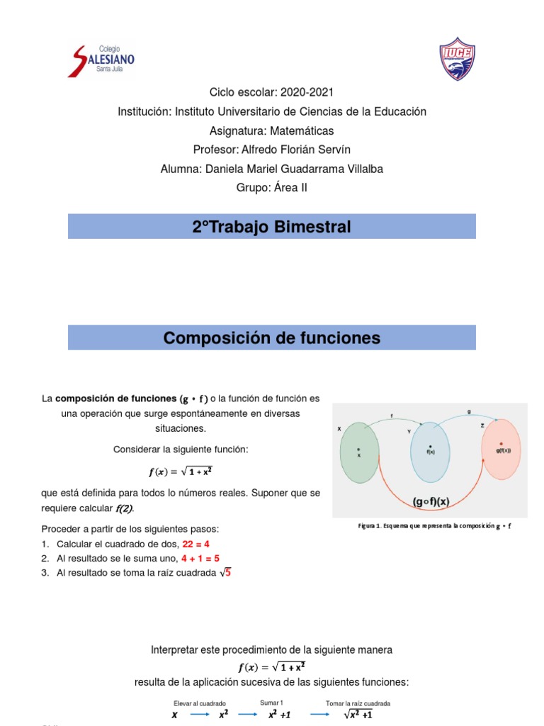 Funciones, Teoremas de Límites y Continuidad de Una Función | PDF ...