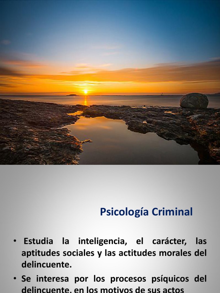 Psicología de La Criminalidad Modelos Actuales de Intervención y ...