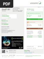 SEWA Bill Payment and History Guide | PDF | Invoice | Receipt