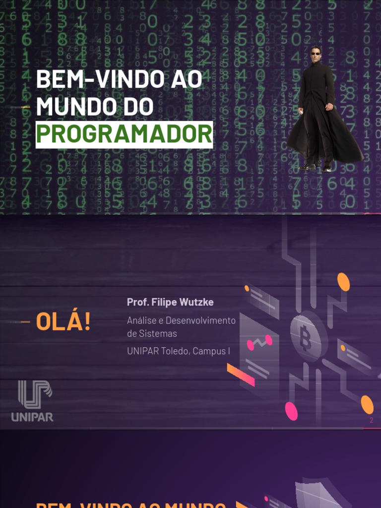 Bem-Vindo Ao Mundo Do Programador | PDF | Engenharia de Software | Era ...