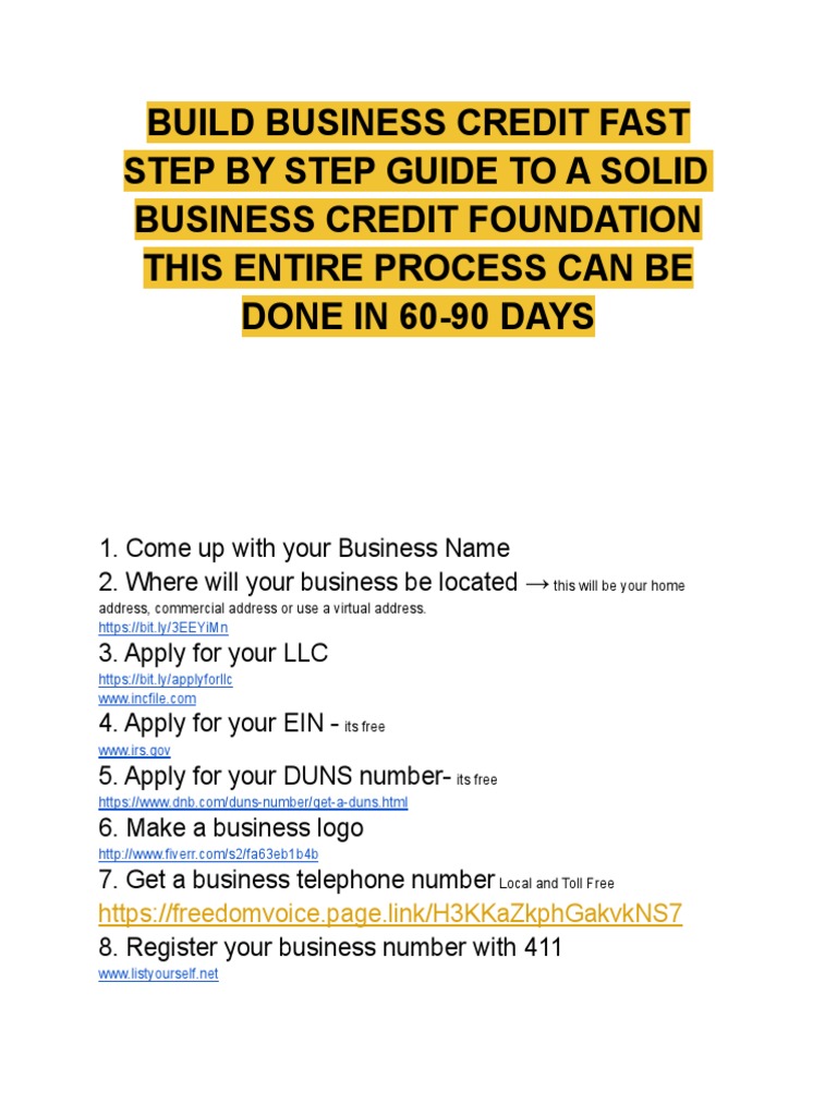 BUILD BUSINESS CREDIT FAST STEP BY STEP GUIDE TO A SOLID BUSINESS CREDIT FOUNDATION-2.pdf ...