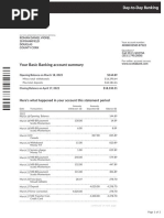 My RBC Bank Statement | PDF | Cheque | Banks