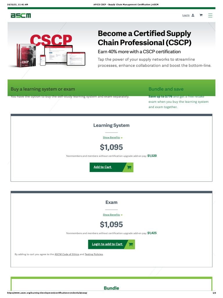 PPT APICS Certified Supply Chain Professional (CSCP), 54% OFF