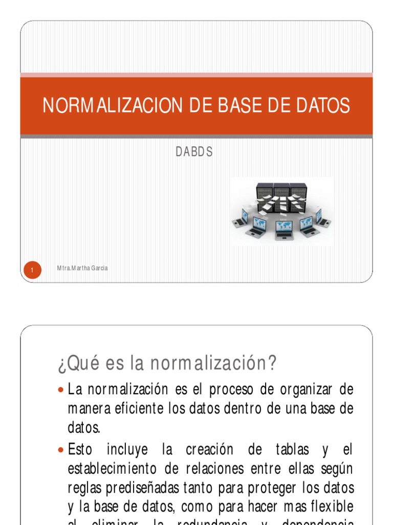 Normalización de bases de datos en 3NF | PDF | Bases de datos | Edad de ...
