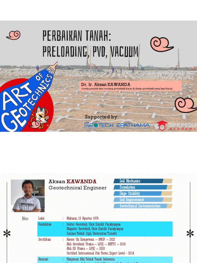 005 Perbaikan Tanah Preloading | PDF | Geotechnical Engineering ...