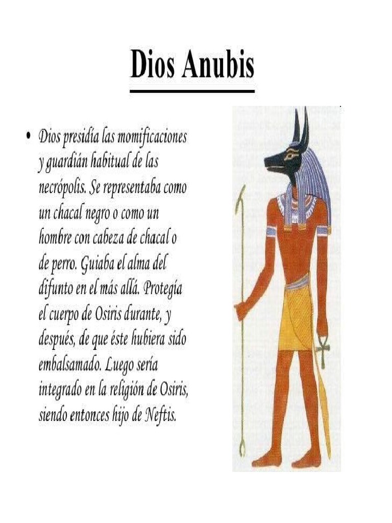 Por Que de Anubis | PDF