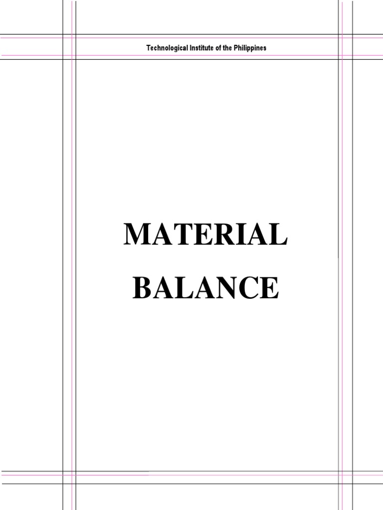 Overall Material Balance | PDF | Nitric Acid | Mole (Unit)
