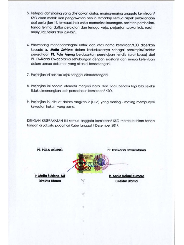 KSO Belakang 10 | PDF