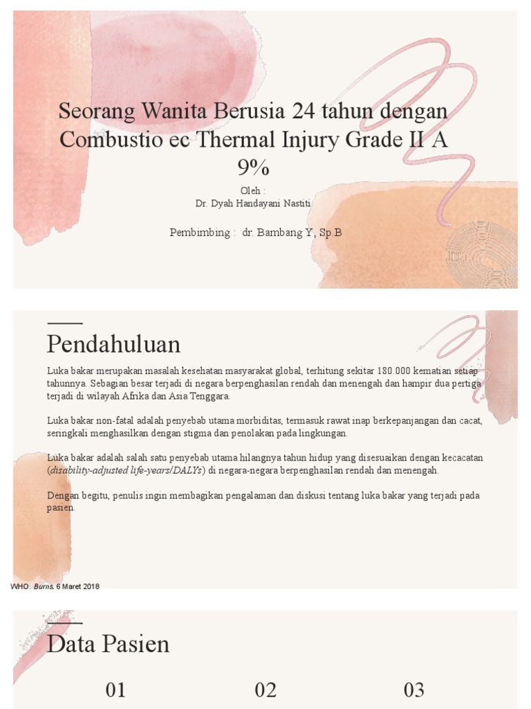 Laporan Kasus Combustio Dyah | PDF