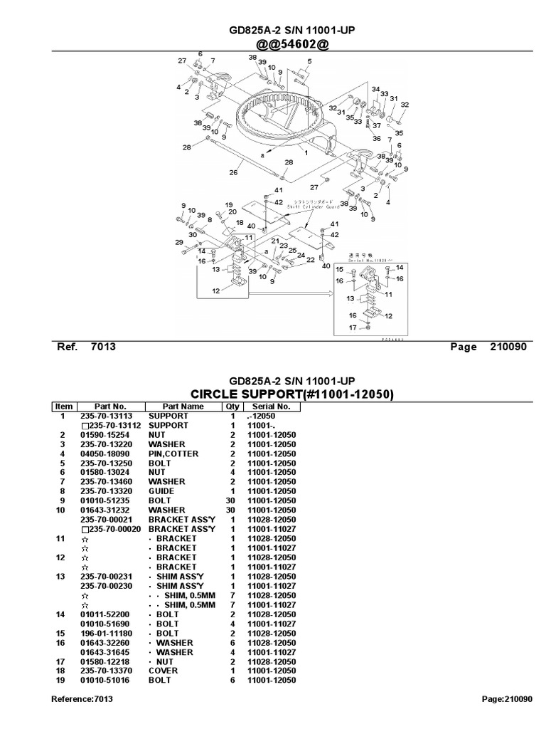 Circle Support GD825A-2 | PDF | Nut (Hardware) | Screw