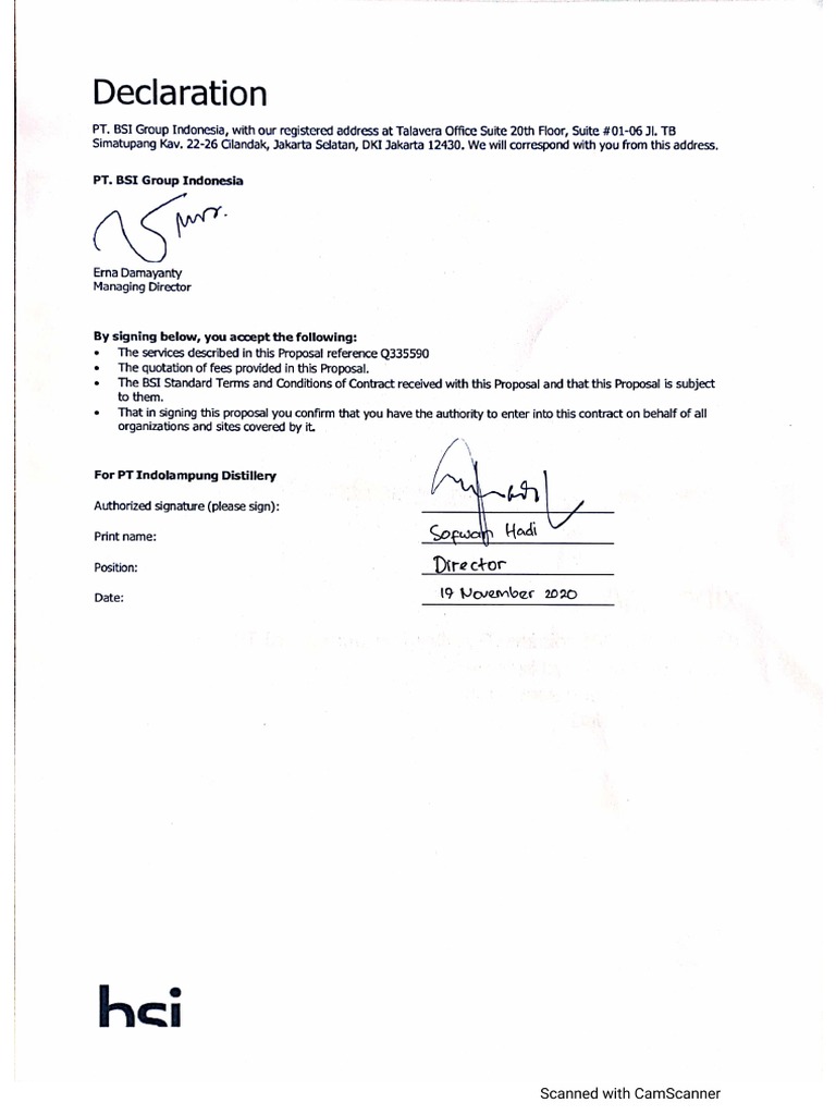 Approval Proposal External Audit ISO 22000-2018 | PDF