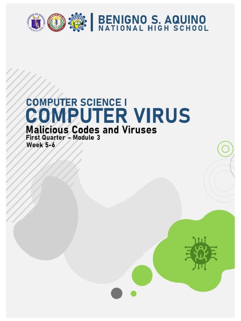 ComSci I STE 7 Q1 M3 | PDF | Computer Virus | Malware
