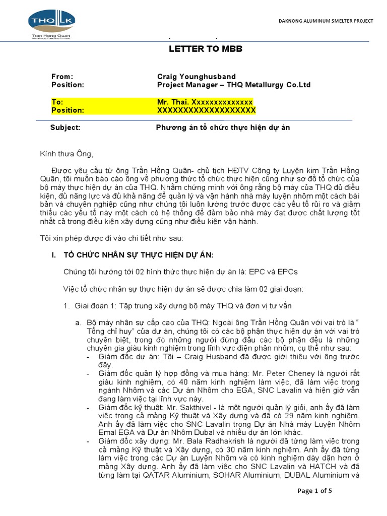 Letter To MB | PDF