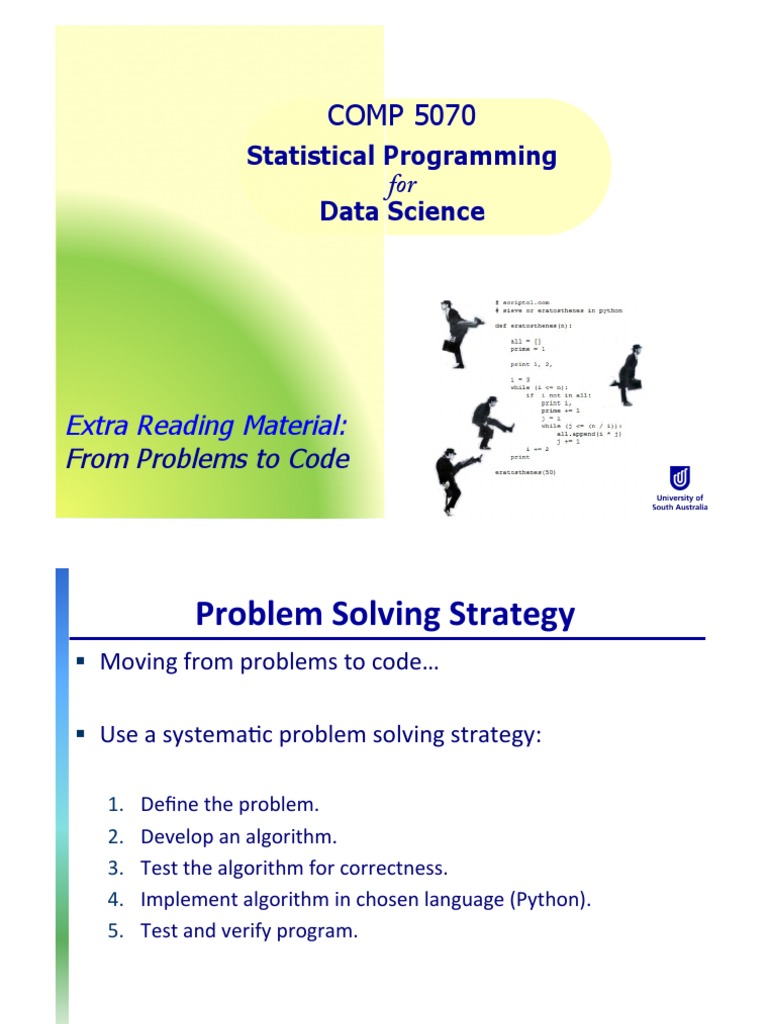 COMP5070 - ExtraReading - From Problems To Code | PDF | Algorithms | Computer Programming