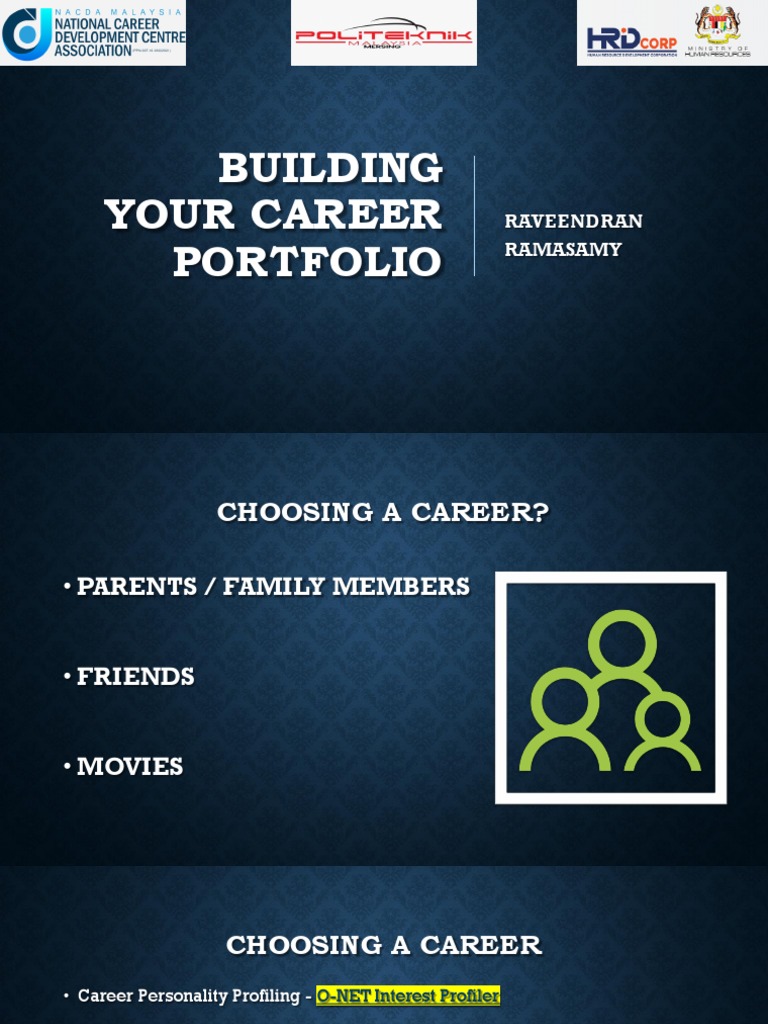 Building Your Career Portfolio | PDF | Social Media | Popular Culture ...