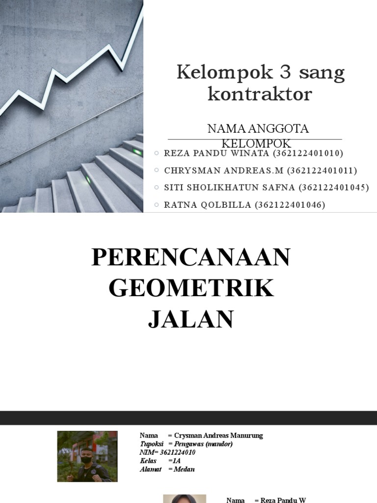 Perencanaan Geometrik Jalan Brawijaya | PDF