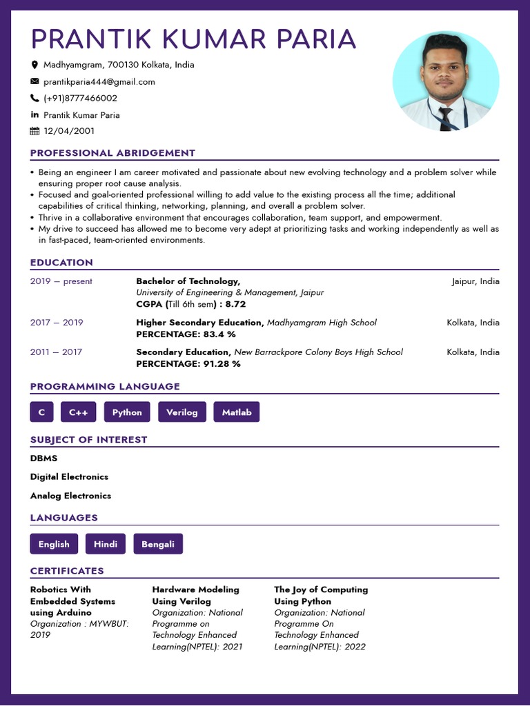 Prantik Kumar Paria | Descargar gratis PDF | Computing | Python (Programming Language)