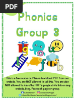 Jolly Phonics Assessment Final | PDF