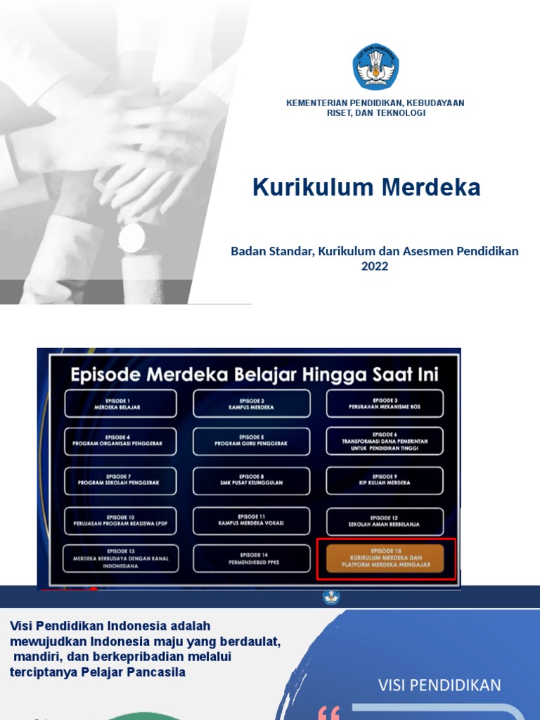 01 Kurikulum Merdeka Dan Perencanaan Pembelajaran | PDF