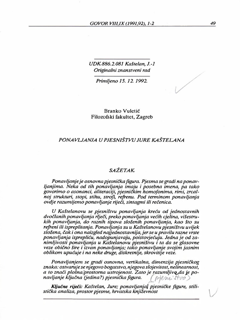 Govor 1991 92 8 9 1 2 49 90 | PDF