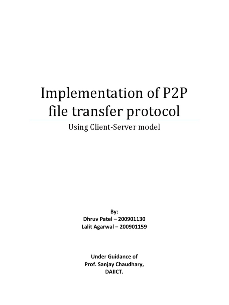 File Transfer Protocol | PDF | Network Socket | Port (Computer Networking)