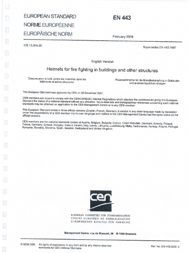 En 443 2008 | PDF